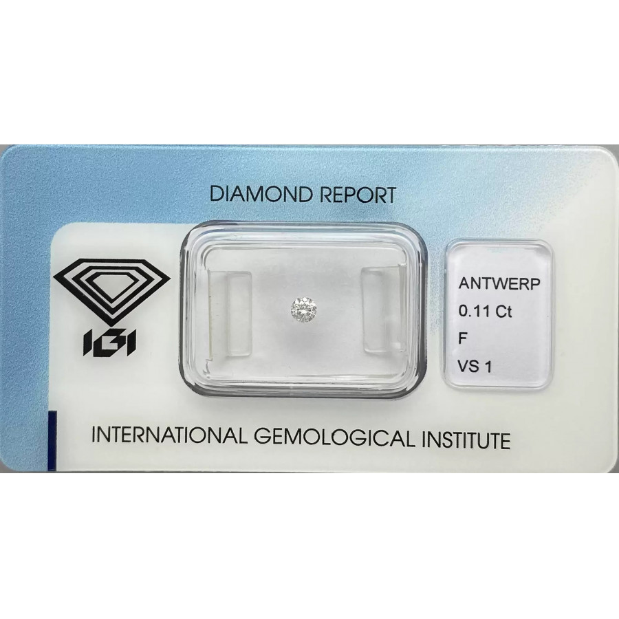 GioielleriaPivano.it | - Diamante in blister IGI 0.11 E VS1